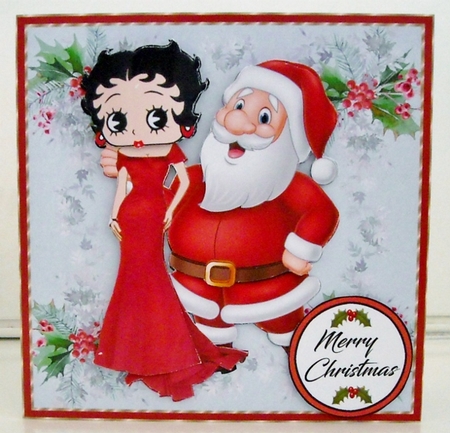 Betty and Santa 1 - Photo by Pam Stubley