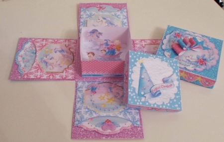 A Unicorn for Christmas Exploding Box Surprise Kit. - CUP928358_905 ...