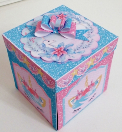 A Unicorn for Christmas Exploding Box Surprise Kit. - CUP928358_905 ...
