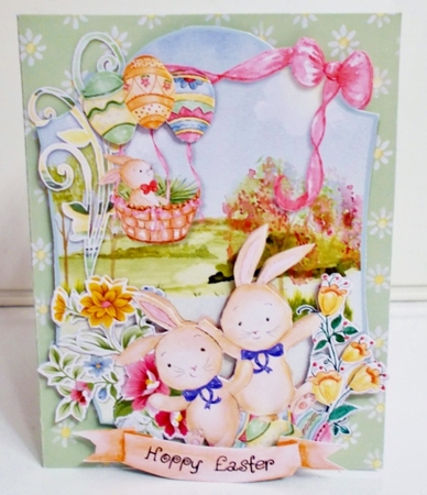 Hoppy Easter Pop Out Book Card and Envelope Kit. - CUP957208_905 ...