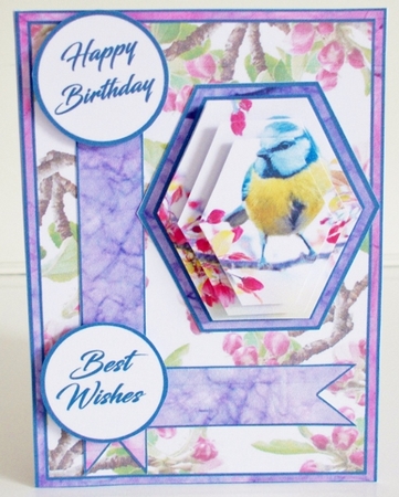 Hex Birds & blossoms - CUP972978_173 | Craftsuprint