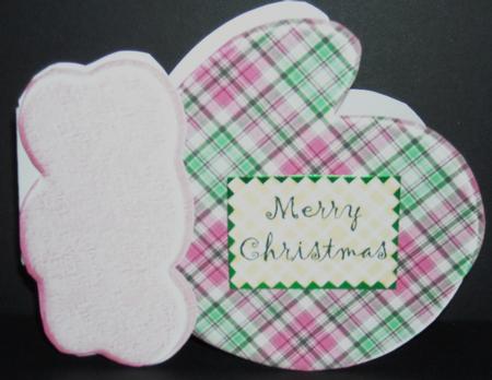 Christmas Mittens Shaped Card 2 - CUP259918_96 | Craftsuprint