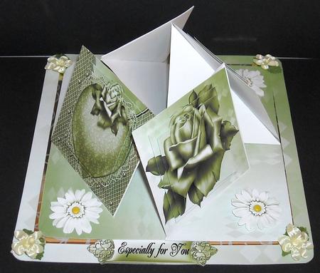 Mint Quad Easel Card Kit - CUP264890_452 | Craftsuprint