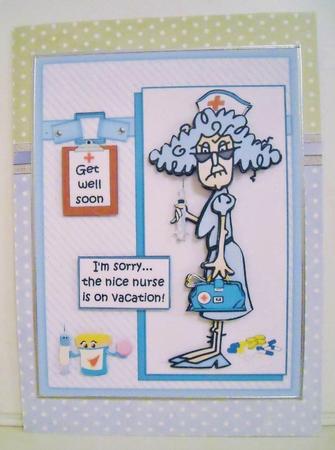 Stella and the Nice Nurse Get Well Soon - CUP485276_1209 | Craftsuprint