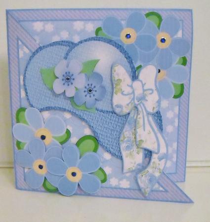 Diagonal Fold - Blue Hat - CUP492029_173 | Craftsuprint