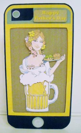Cell Phone Have a Beer - CUP510605_874 | Craftsuprint