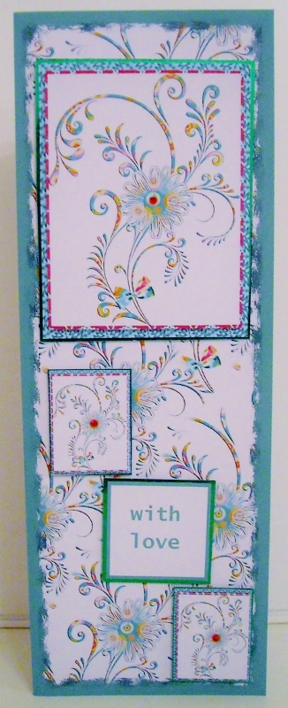 Large Dl Floral Topper Card 3 - CUP549193_66 | Craftsuprint