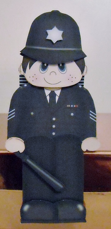 3D on the Shelf Card Kit - Police Sergeant Scott - CUP607902_359 ...