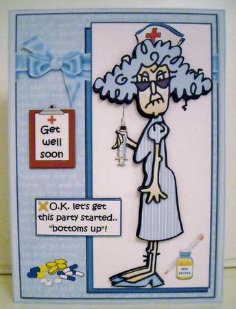 Nurse Stella Get Well Soon - CUP609305_1209 | Craftsuprint