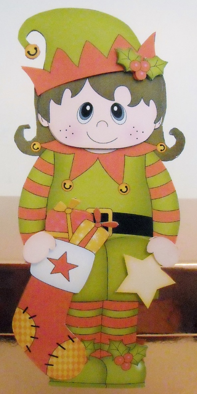 3D on the Shelf Card Kit - Christmas Little Elf - CUP629900_359 ...