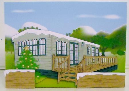 Christmas Static Caravan Decoupage - CUP587873_750 | Craftsuprint
