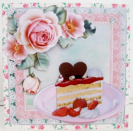 Slice of Cake! Card Front Kit - CUP668987_1483 | Craftsuprint
