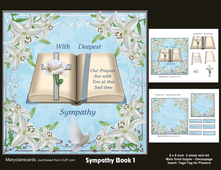 CU 3 Sympathy Books - CUP837242_936 | Craftsuprint