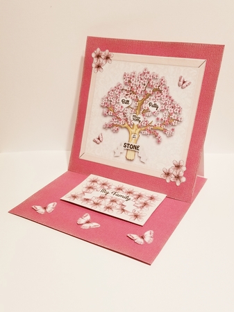 The Family Tree Card Front Kit - CUP853049_1483 | Craftsuprint