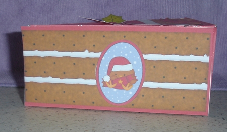 3D Christmas Cake Slice Treat Box Gift Set Mini Kit - Bobbin Robbin ...