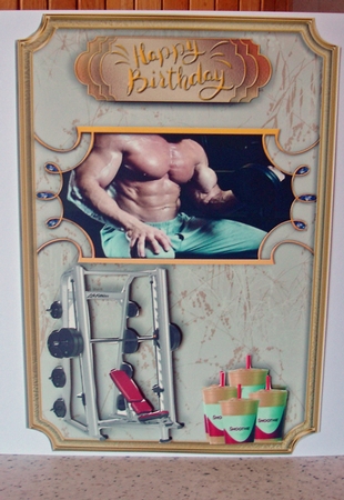 Traditional Birthday - Mr Muscles - CUP985395_76873 | Craftsuprint