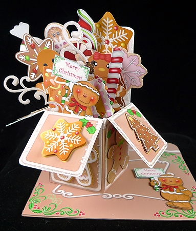 CHRISTMAS GINGERBREAD 3D BOX CARD KIT - GINGERS - CUP809143_2049 ...