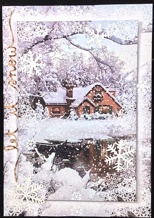 Snow Topper and Tags 9 - Photo by Peggy Stogdill