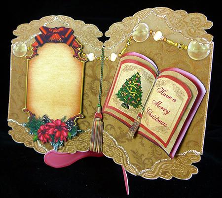 Traditional Christmas Book Plate Card & Stand Mini Kit - CUP455190_905 ...