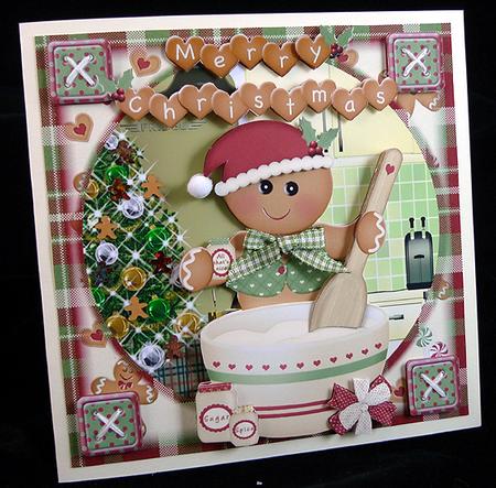 Baking Gingerbread Christmas - CUP477722_1483 | Craftsuprint