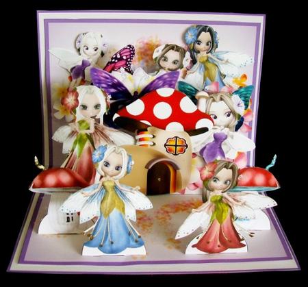 Pop & Slot - Fairies - CUP182240_351 | Craftsuprint
