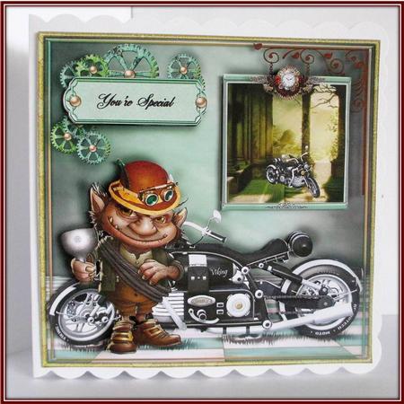 Cool Dude, (male Mini Kit Card ) - CUP516794_1812 | Craftsuprint