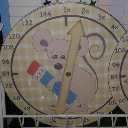 12x Table Mouse Clock - Photo by Rebecca Polding