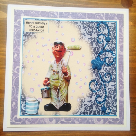 PAINTER & DECORATOR BIRTHDAY FUNNY - Photo by Rebecca Ruff