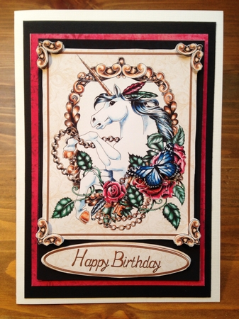 Rococo Unicorn - CUP851020_88163 | Craftsuprint