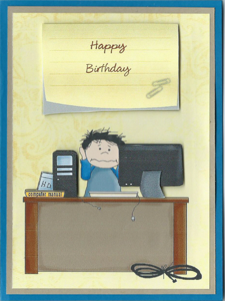 Happy Birthday Computer Buff! - Photo by Rhonda Young