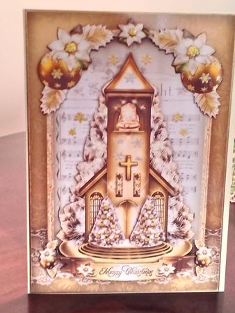 Christmas Church Card Kit - CUP637190_1641 | Craftsuprint