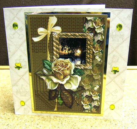 Sunset Flower Card Kit - 6 Pages - CUP40812_131 | Craftsuprint