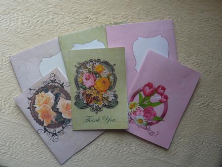 Floral Notelets and Envelopes - CUP192705_543 | Craftsuprint