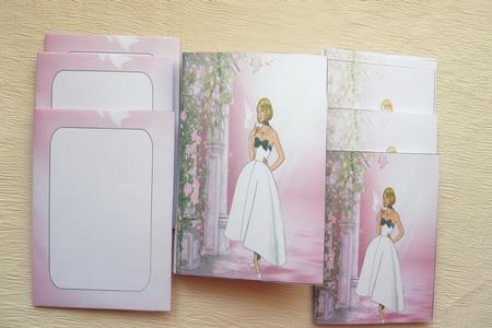 Vintage Lady Notelet Kit - CUP201534_452 | Craftsuprint