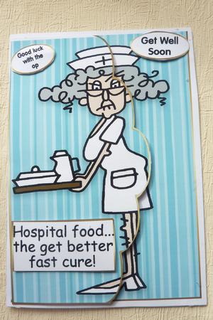 Humorous Card Get Well - CUP220248_107 | Craftsuprint