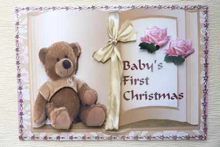 Baby Bear First Christmas - CUP236632_936 | Craftsuprint