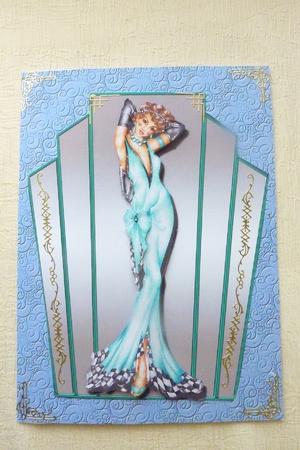 Art Deco A5 Topper - CUP238997_958 | Craftsuprint