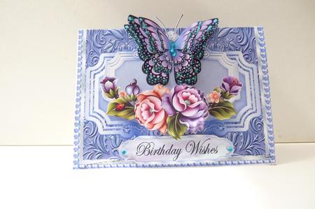 Fluttering Butterfly Overlap Card Kit - CUP536832_596 | Craftsuprint