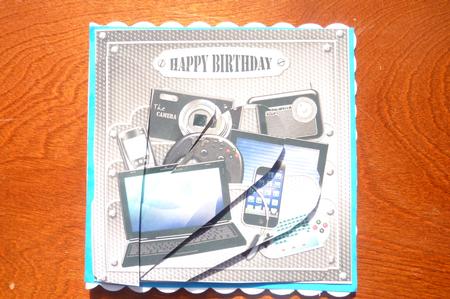 Birthday Gadgets & Gismos Fan Pyramage Topper - CUP405292_359 ...