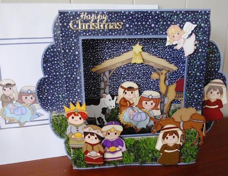 Nativity Diorama Card Kit - CUP276183_489 | Craftsuprint