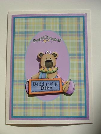 Beddy Bye Bear - CUP86480_8 | Craftsuprint