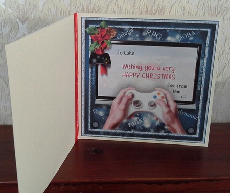 Christmas Gamer Card Kit - CUP913033_1483 | Craftsuprint