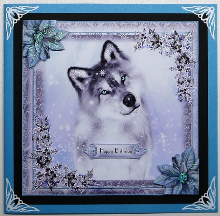 The Beautiful Wolf Card Front Kit - CUP651335_1483 | Craftsuprint