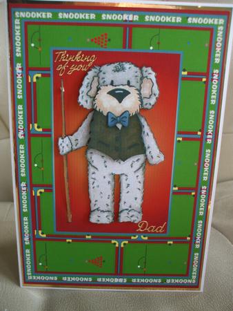 Snooker Dog - Photo by Sharon Scott