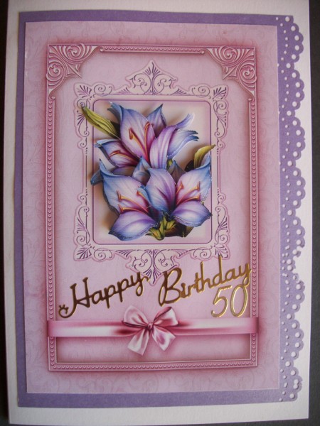Floral Greetings Four - CUP260901_653 | Craftsuprint