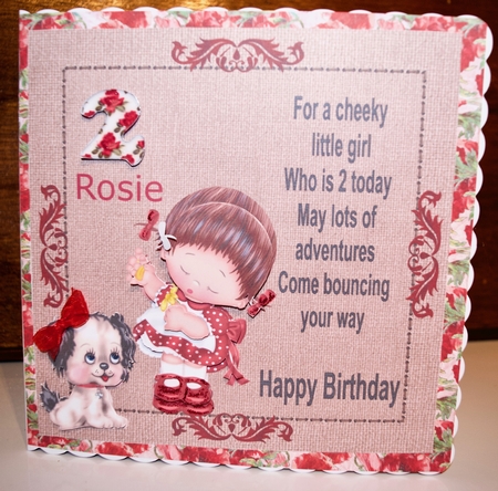 Two Today for a Girl - CUP514675_1716 | Craftsuprint