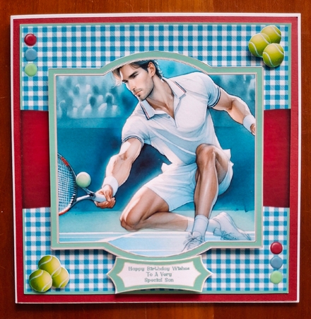 The Tennis Player - Mini Kit - CUP1313975_846 | Craftsuprint