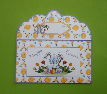 Easter Bunny Moneywallet - CUP298200_1164 | Craftsuprint