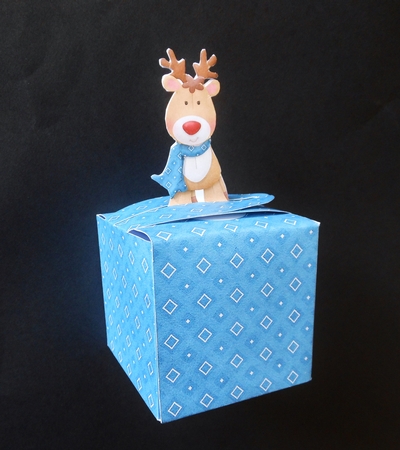 Xmas Reindeer Box - CUP656874_1056 | Craftsuprint
