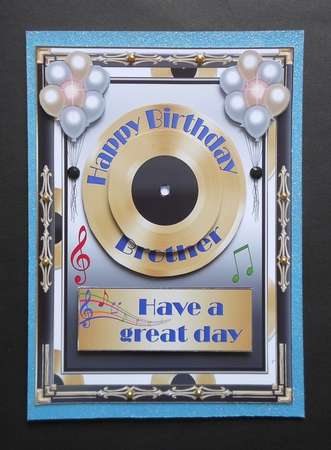 Happy Birthday Brother Topper - CUP768773_719 | Craftsuprint